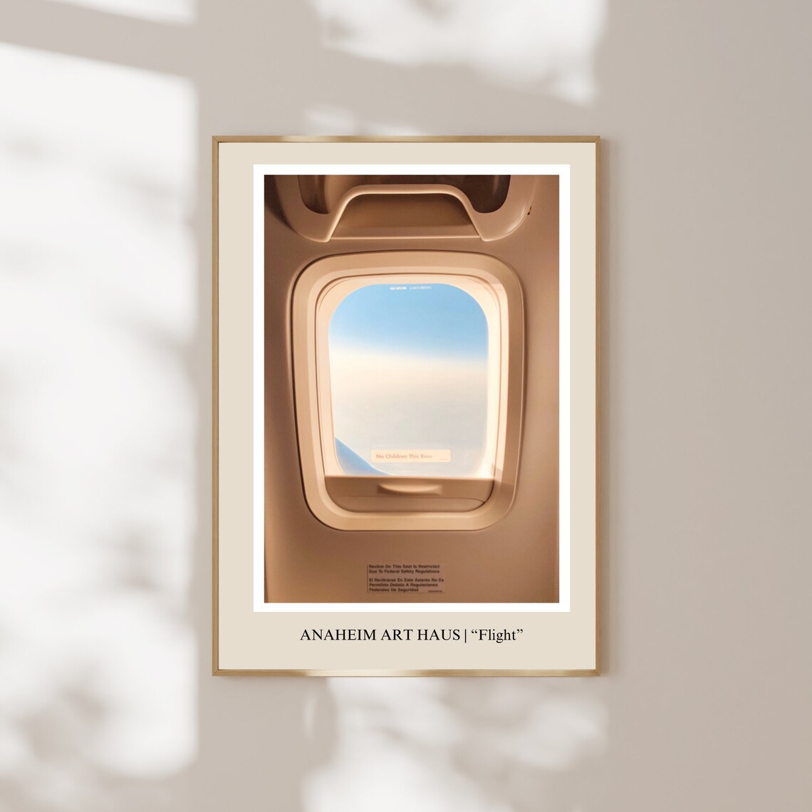 Flight Airplane Window Art Print Aviation Wall Art Aviation Room Decor ...