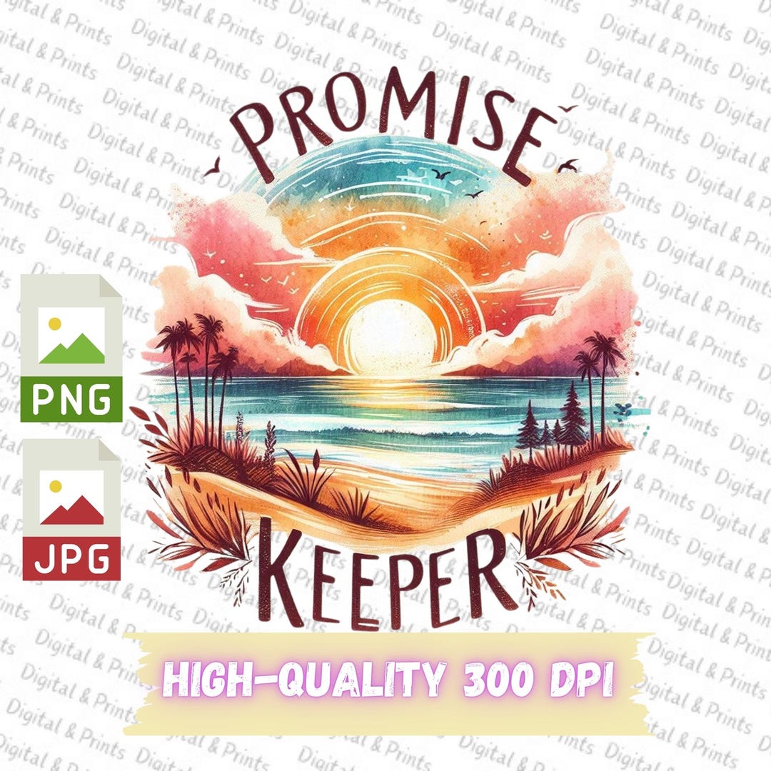 Promise Keeper Png, Christian Design, Jesus Design, Sunset Nature Png ...