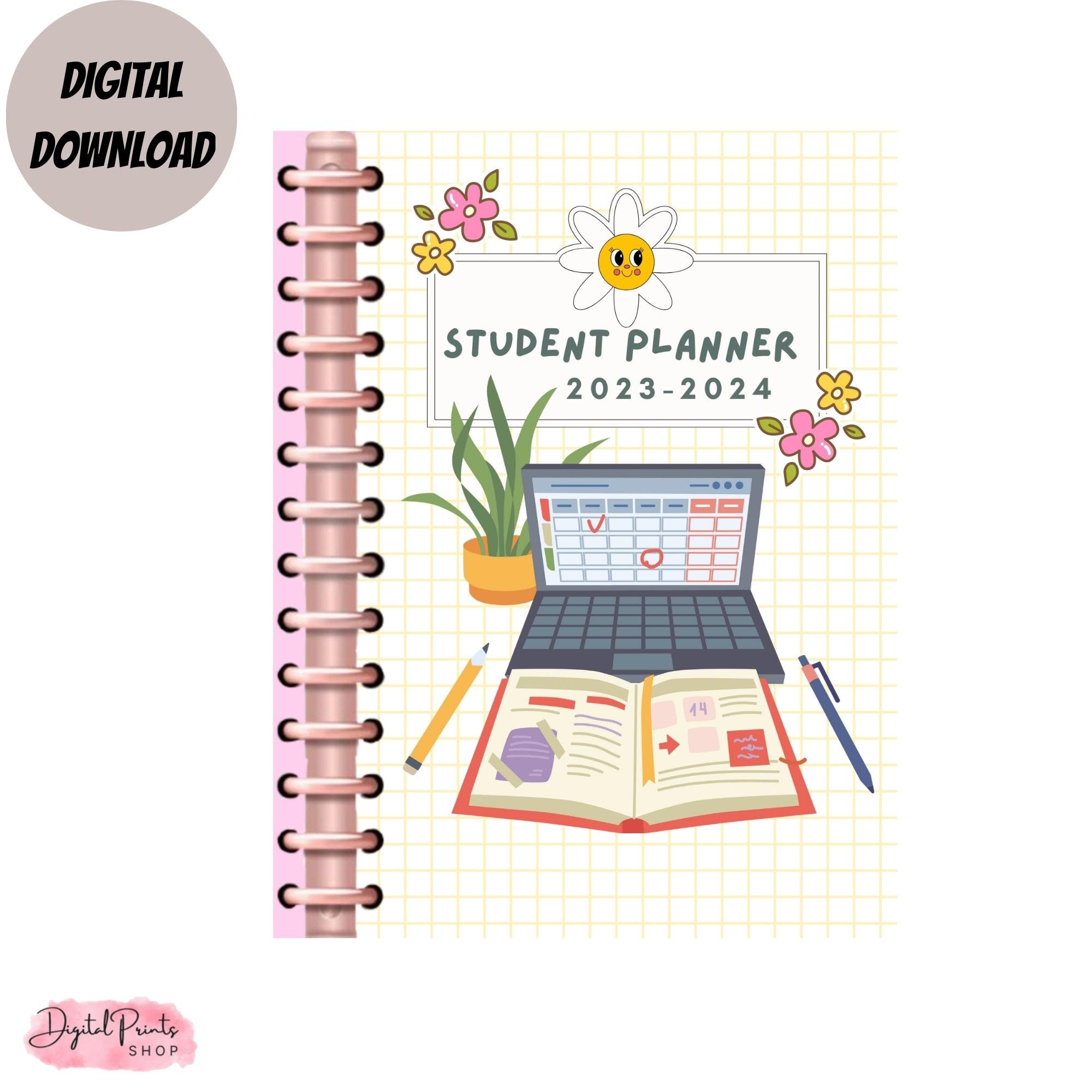 2024 Student Planner Printable Planner School Planner - Etsy