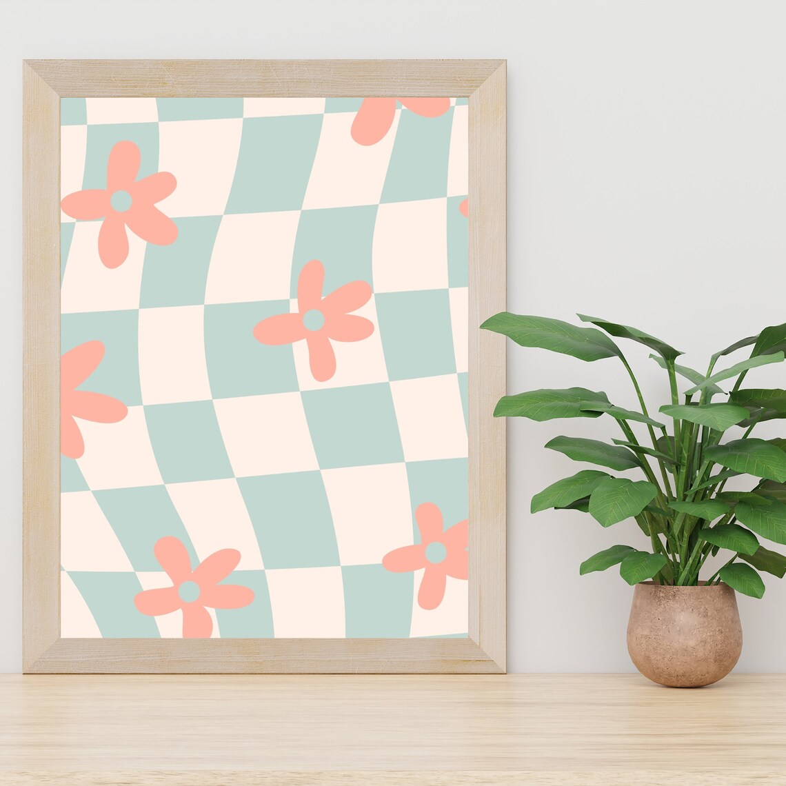 Retro Art Prints Groovy Wall Art Good Vibes Wall Art - Etsy