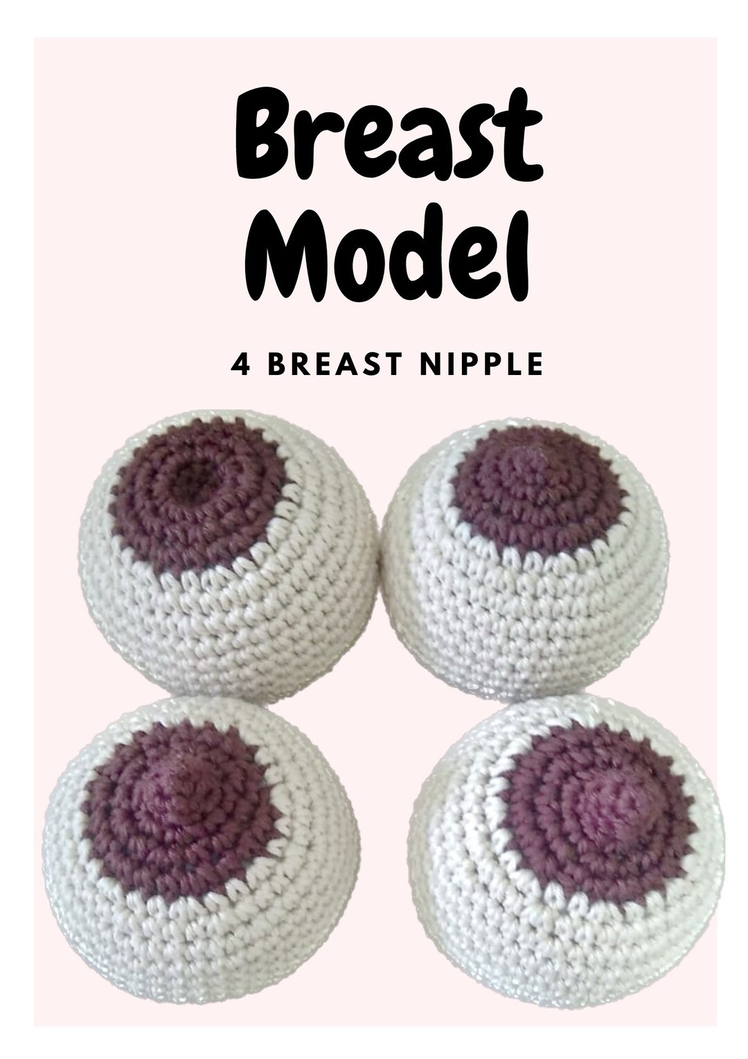 Crochet Breastfeeding Model Boob Model for Midwife - Etsy