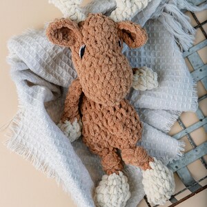Moose Snuggler - Unstuffed Body - Unique Newborn Keepsake- Moose Lovey ...