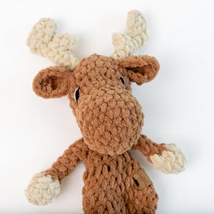 Moose Snuggler - Unstuffed Body - Unique Newborn Keepsake- Moose Lovey ...
