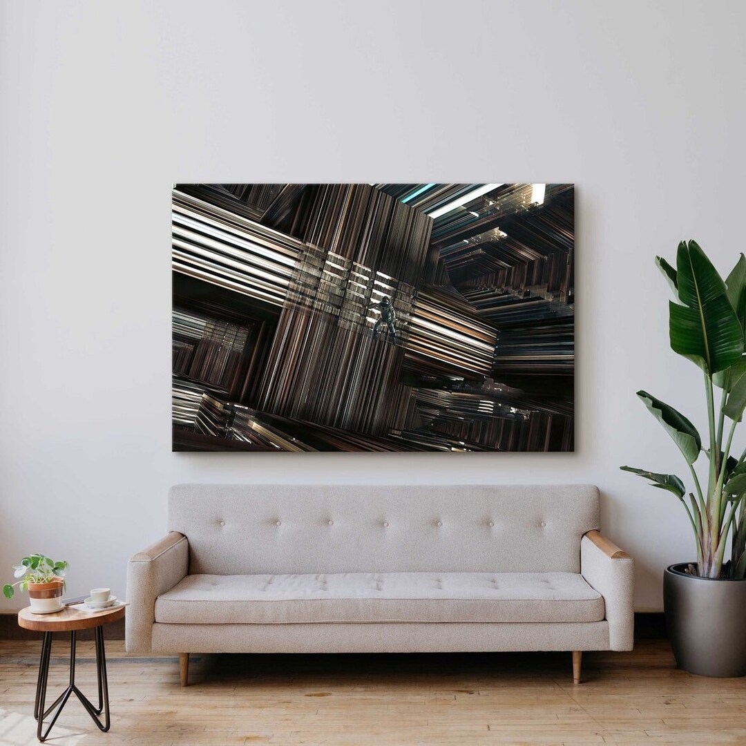 Interstellar Movie Canvas, Modern Movie Poster Print, Interstellar ...