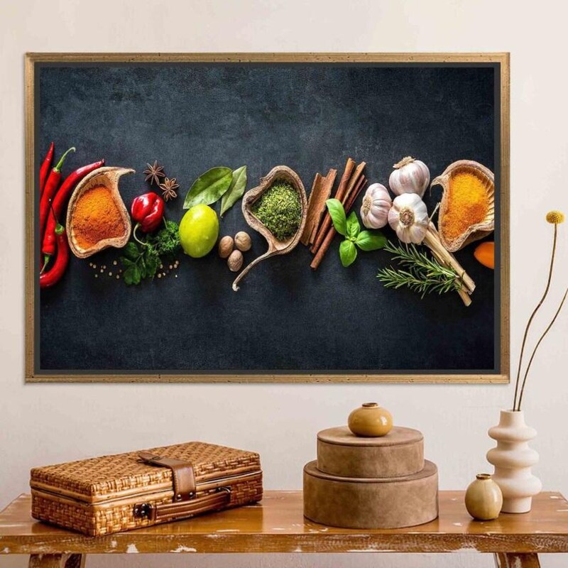 Spices Wall Art - Etsy