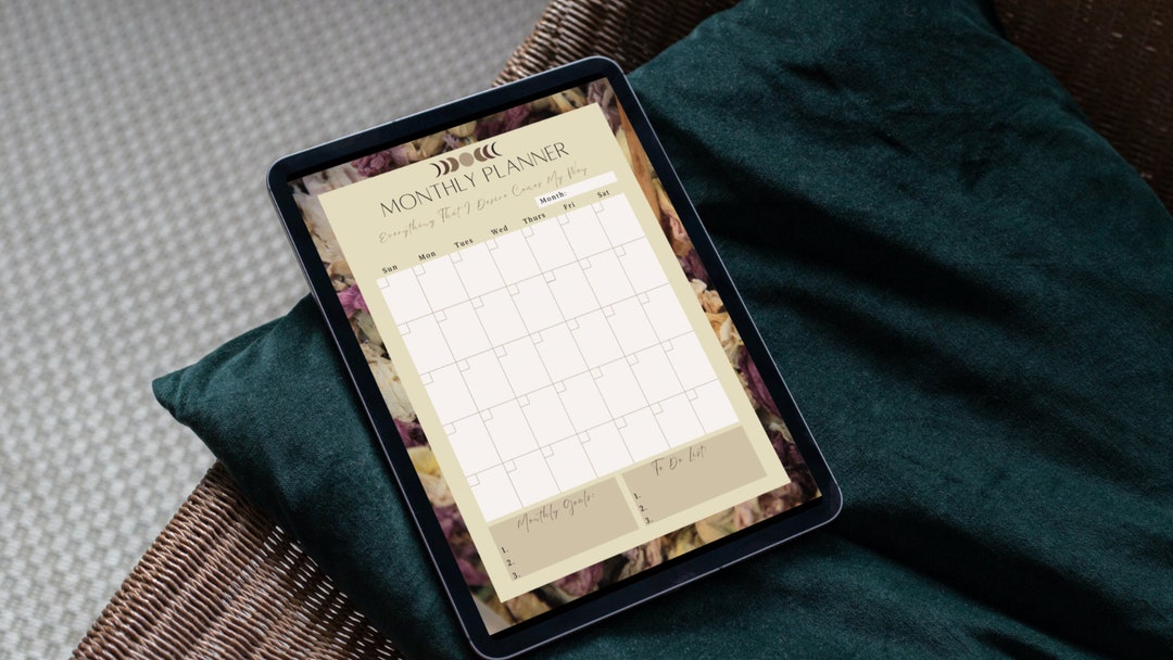 Digital Planner | Monthly, Weekly, and Daily Planner | Digital Planning ...