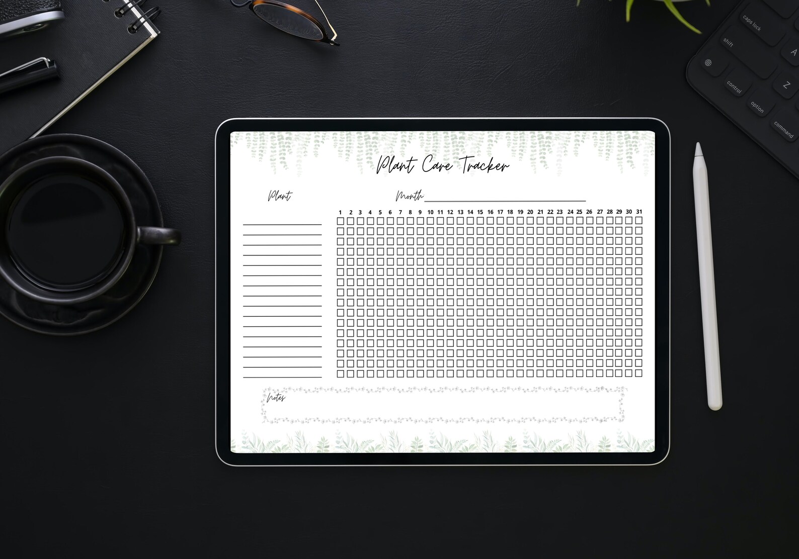 Plant Care Tracker | Digital Plant Tracker | Printable Plant Tracker - Etsy