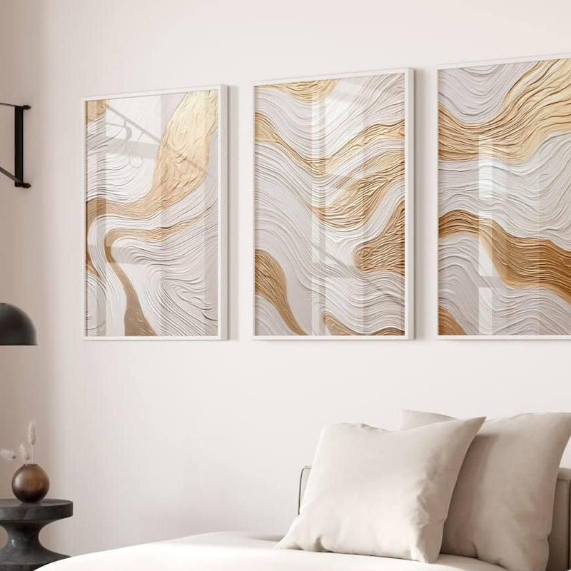Gold Wall Art - Etsy