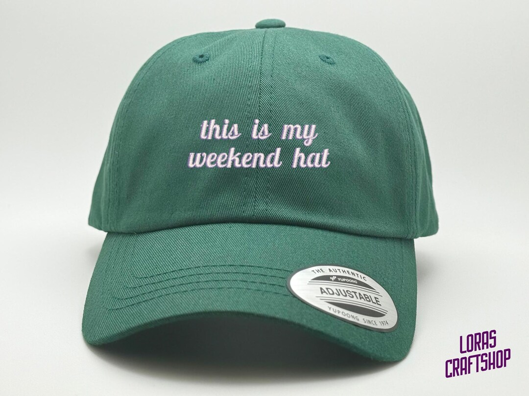 Custom Embroidered Hat, Custom Text Hat, Personalized Dad Hat, More ...