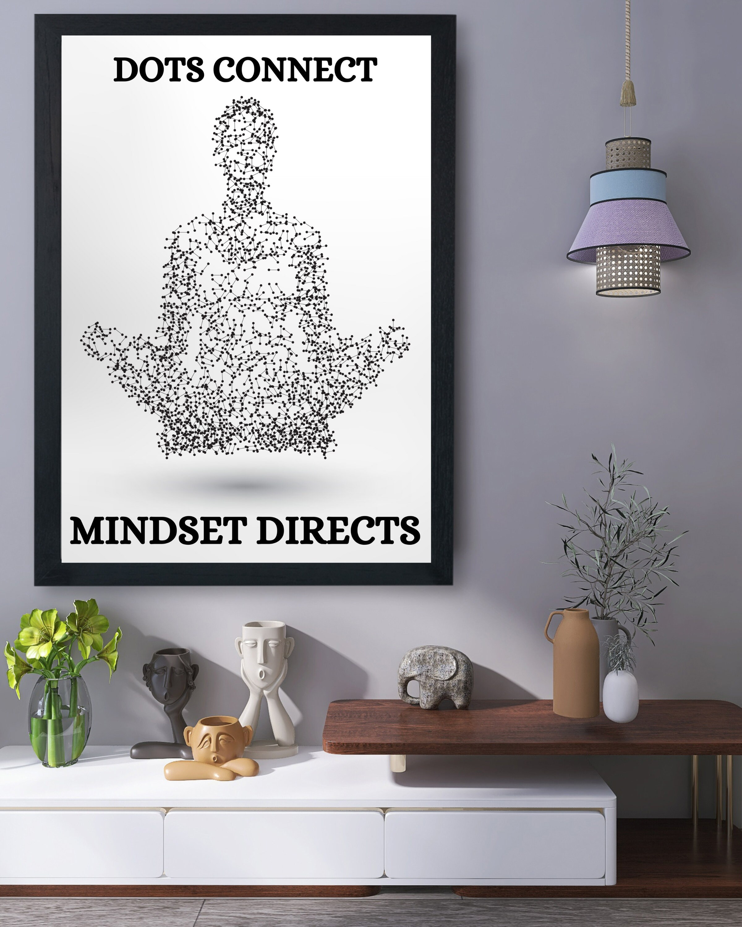 Inspirational Mindset Quote Printable Poster, Home Office Decor ...