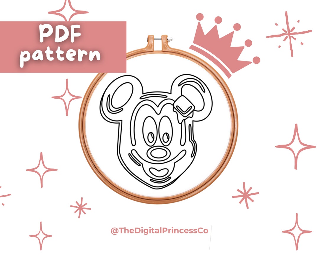 Waffle Embroidery Pattern PDF Breakfast Embroidery Embroidery Pattern ...