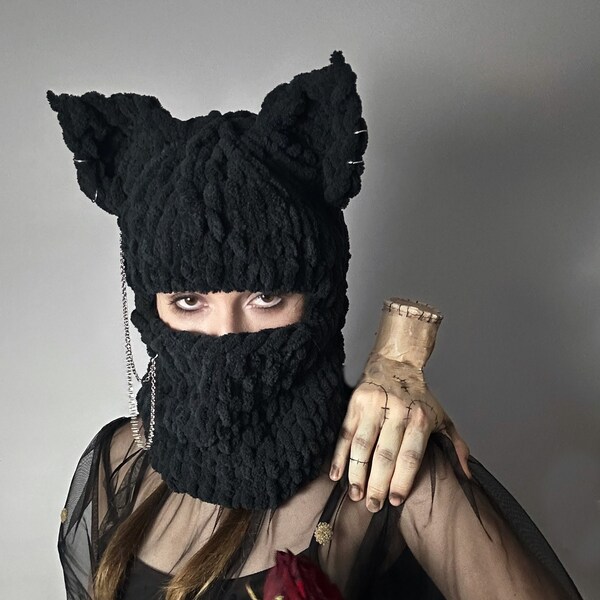 Latex Cat Mask - Etsy