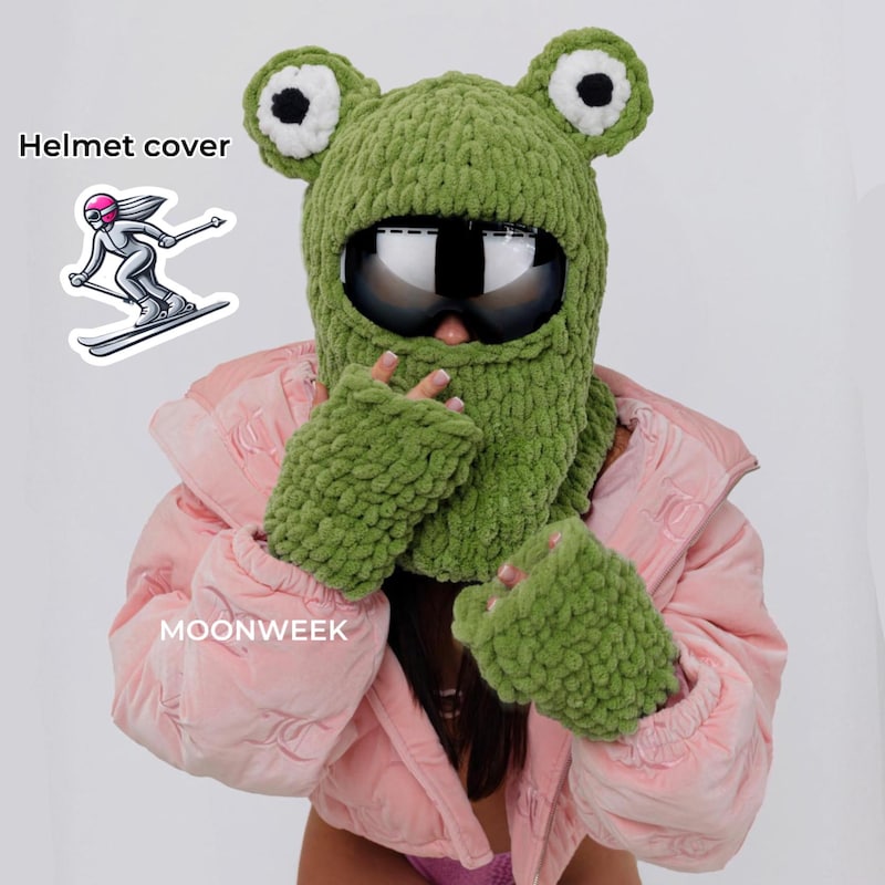 Frog Mask - Etsy