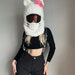 Kitty Cat Balaclava Ski Mask , Helmet Cover and Helmet Protector, Cat ...