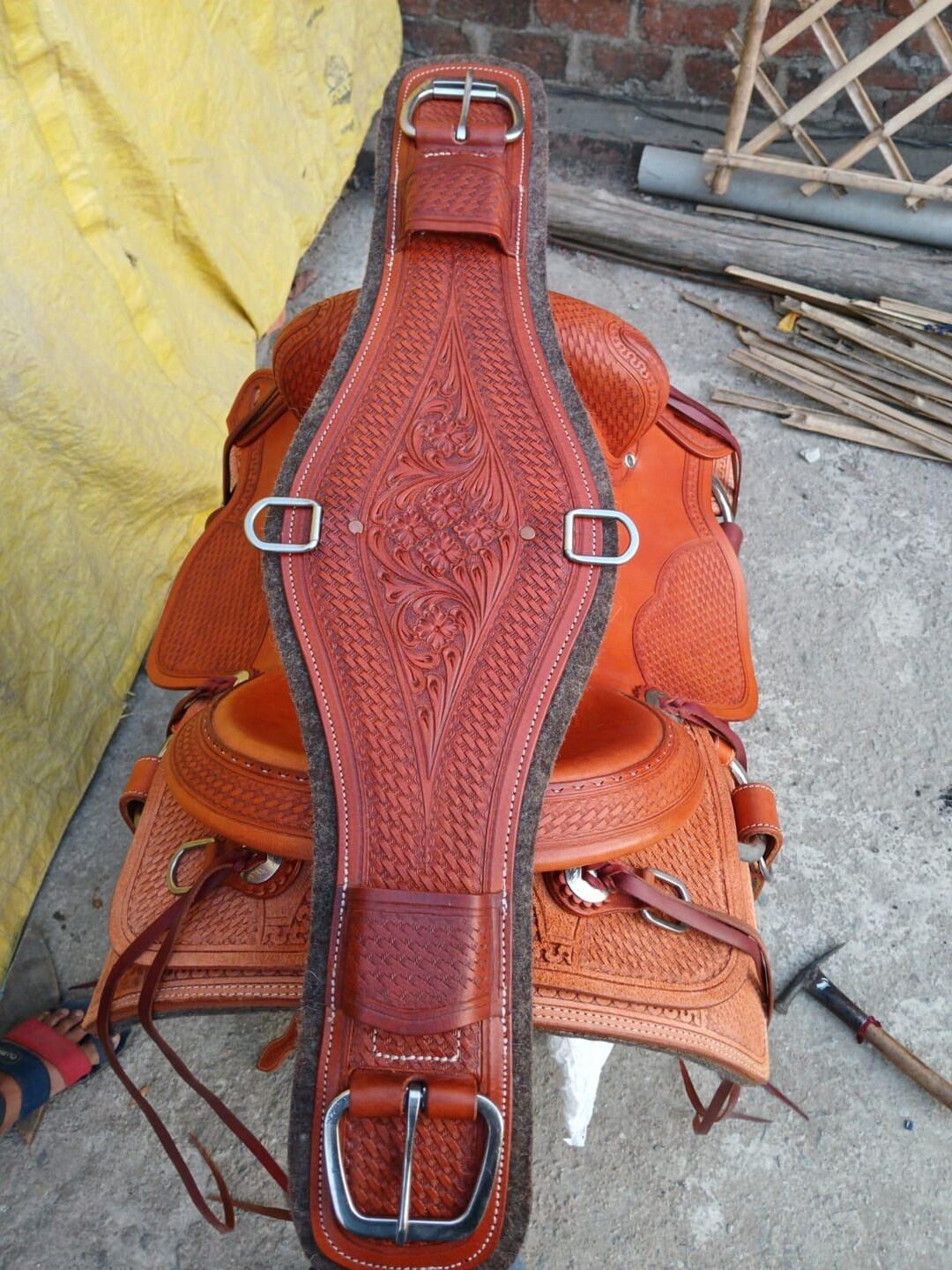 Leather Roper Style Front Cinch - Etsy