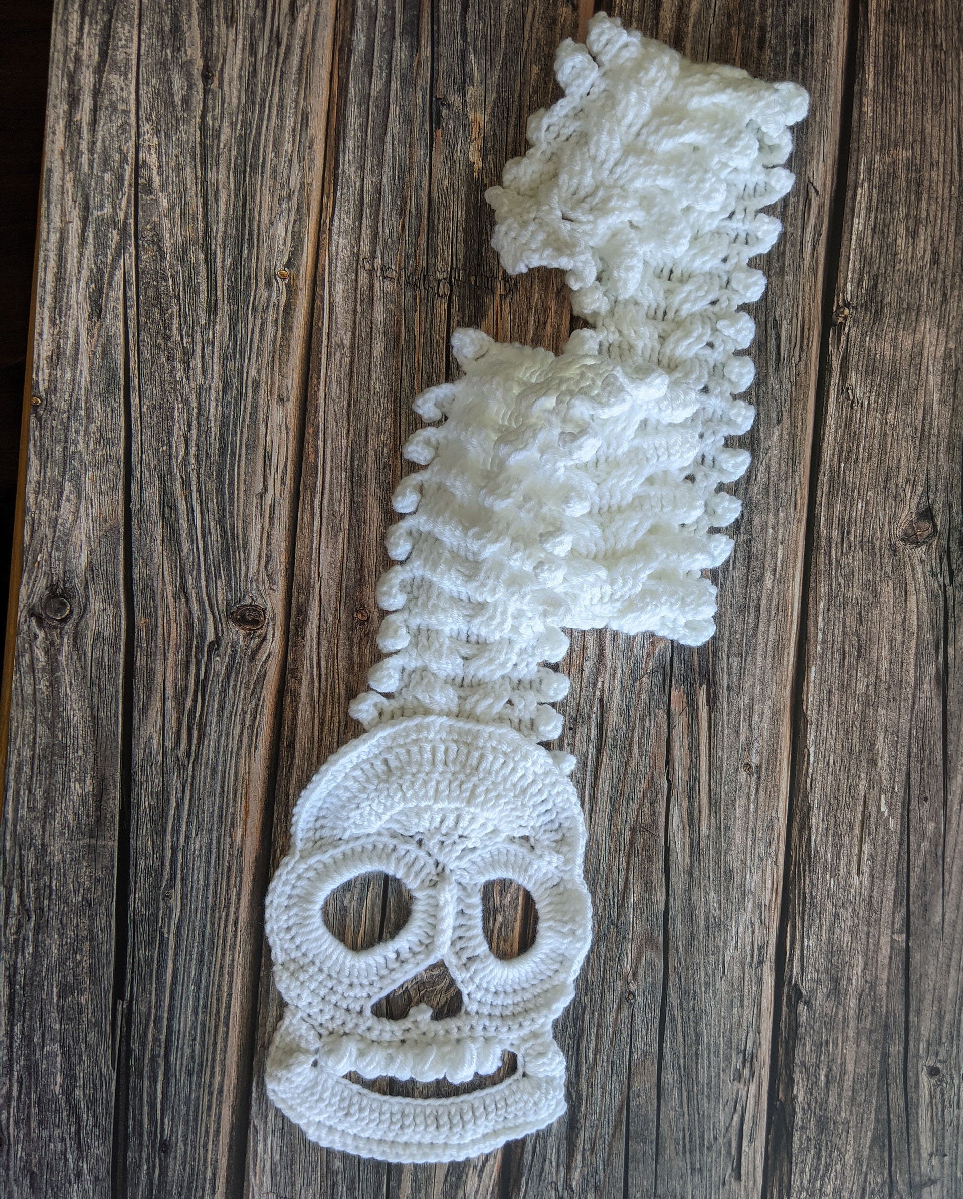 Skeleton Scarf Crochet Pattern PDF Instant Download - Etsy