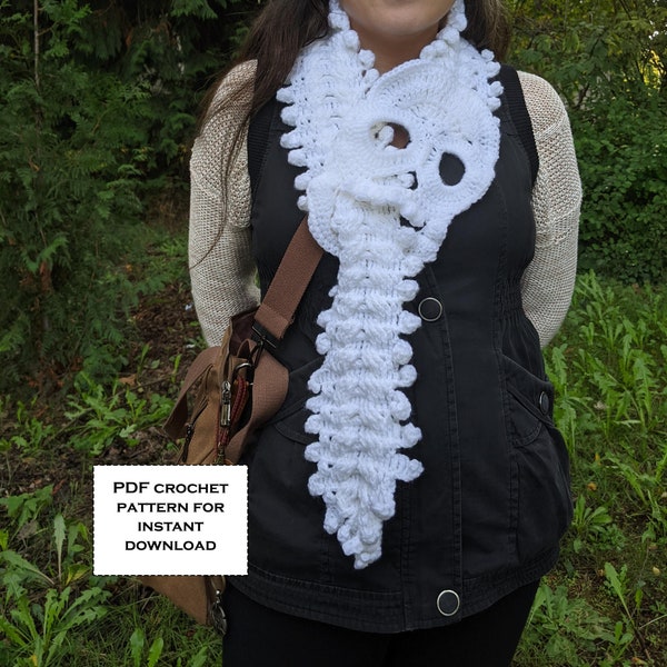 Skeleton Scarf - Etsy