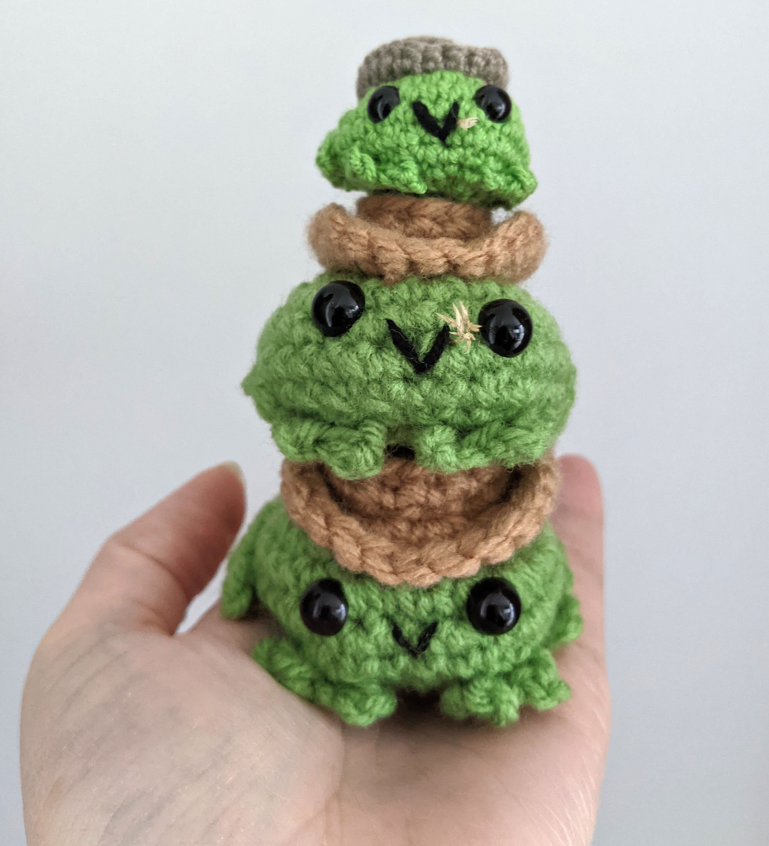 Cowboy Frog Crochet Pattern Pdf Download, Frog Amigurumi Cowboy Hat ...