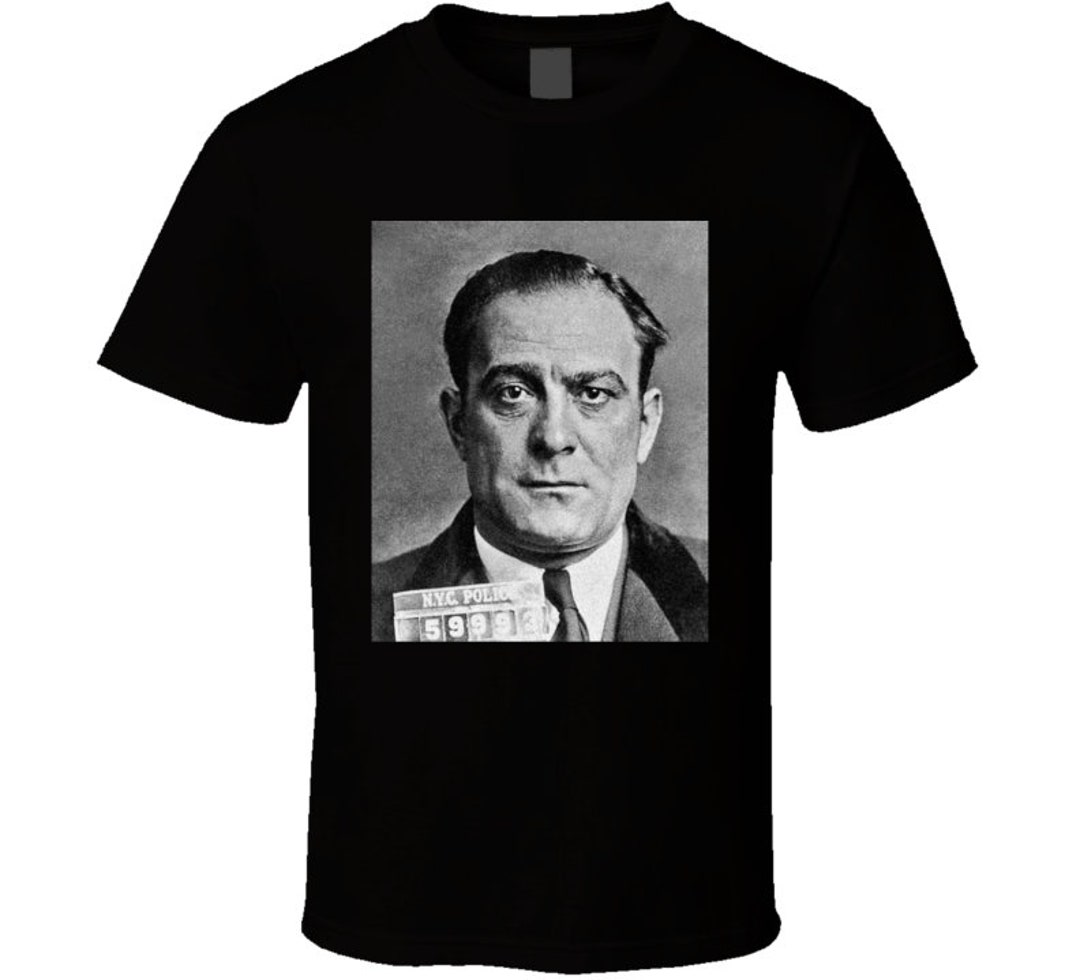 Don Vito Genovese Famous Mobster Gangster Mugshot Retro T Shirt - Etsy