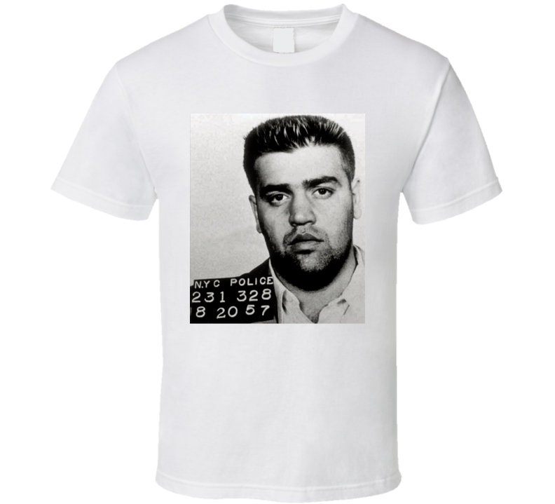 Vincent the Chin Gigante Famous Mobster Gangster Mugshot T Shirt - Etsy