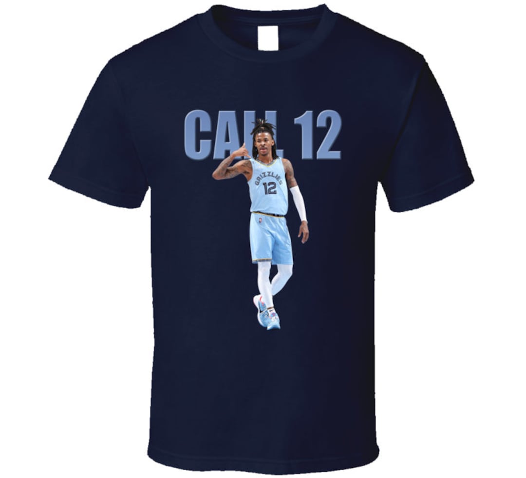 Call 12 Ja Morant T Shirt - Etsy