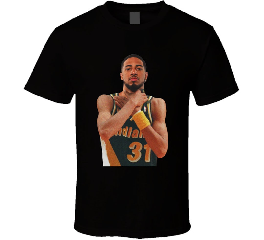 Indiana Pacers Finals Framed Tyrese Haliburton Reggie Miller Choke ...