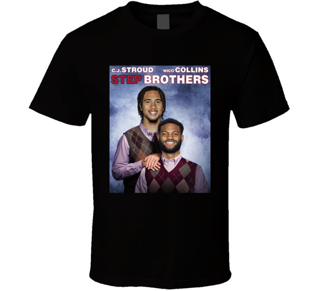 C.j. Stroud Nico Collins Step Brothers Camiseta para aficionados al ...
