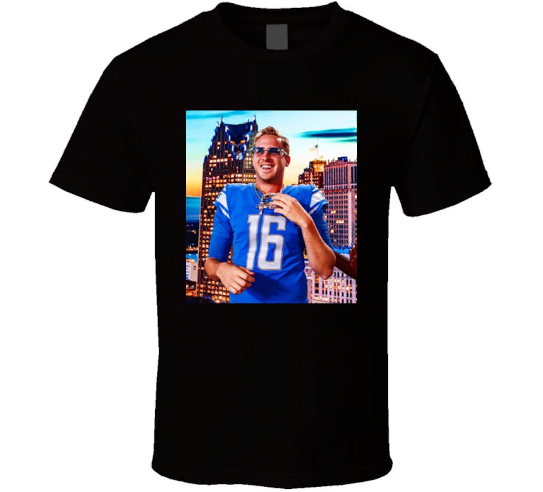 Iced Out Jared Goff T Shirt - Etsy