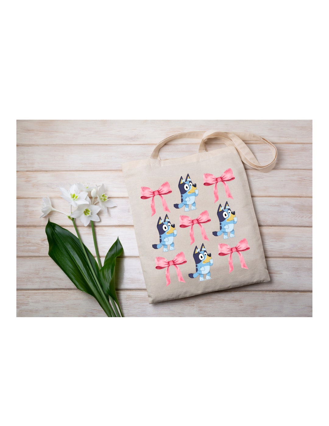 Bluey Tote, Dance Bag, Bluey, Coquette - Etsy