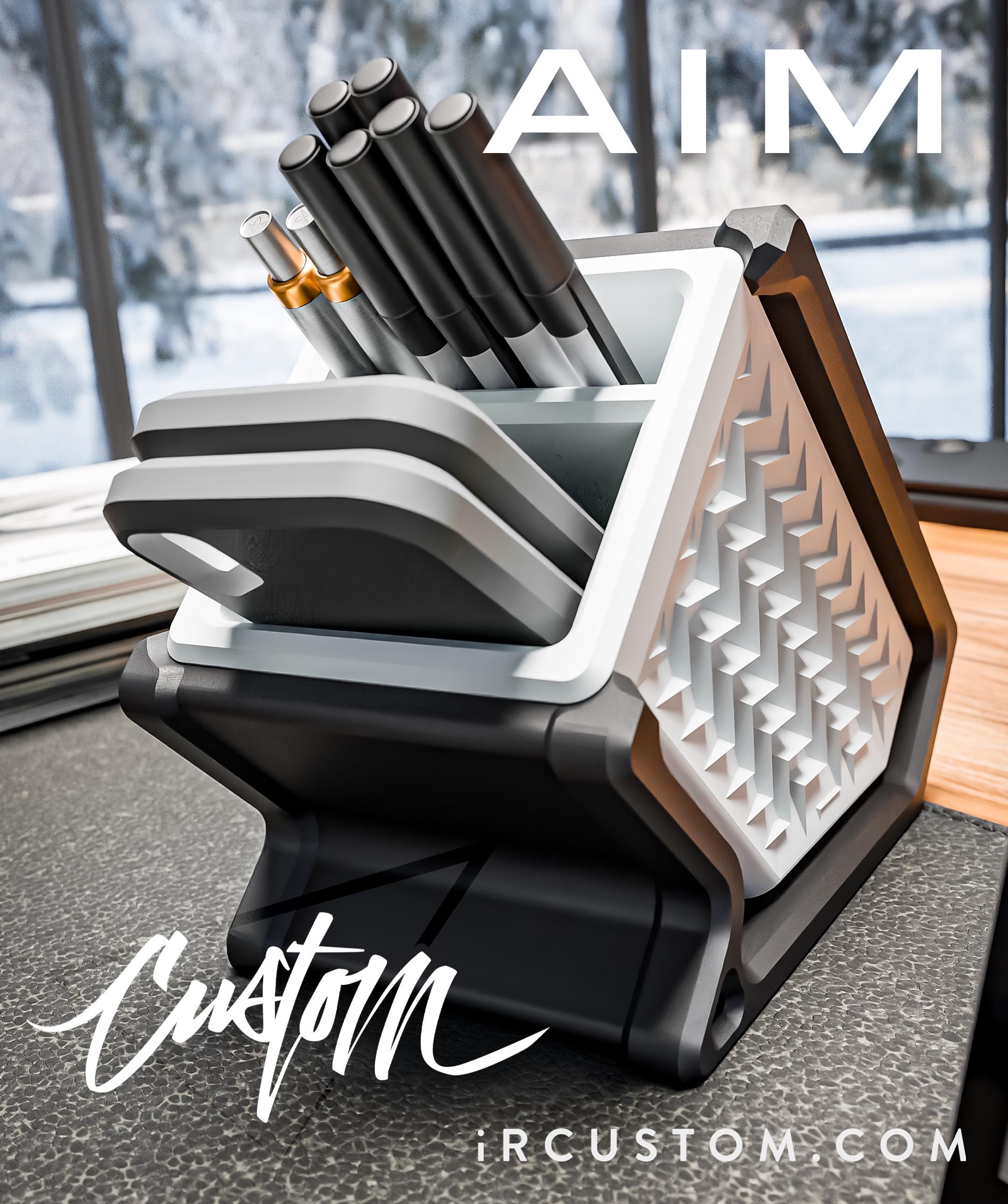 Small Modern Desk Organizer | AIM Storage Pod | Geometric Design | 3D Printed - Sandisk Extreme ...