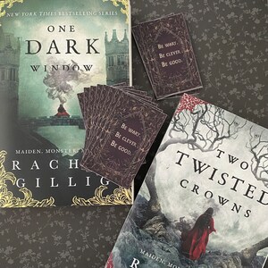 One Dark Window Inspired Card Sticker Vinyl Sticker / Bookish Stickers ...