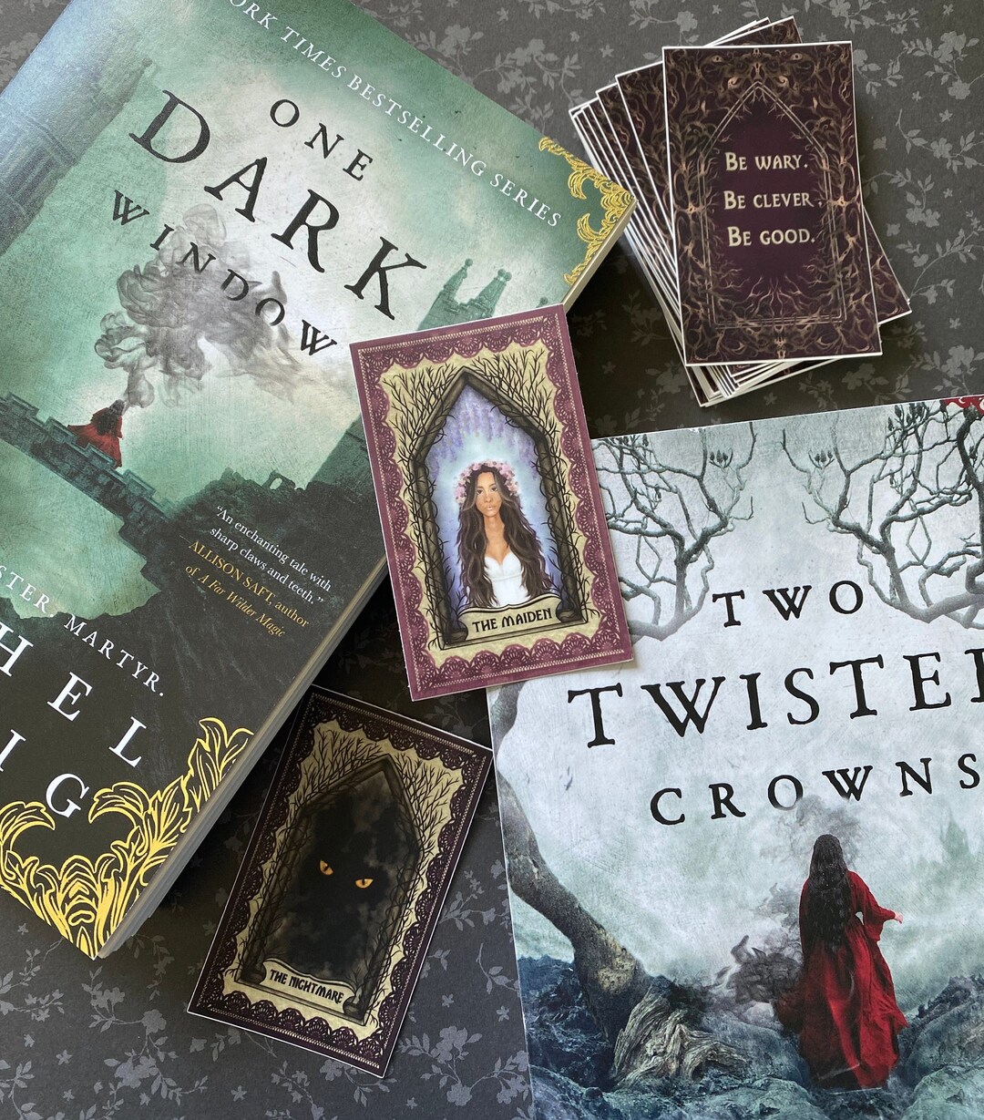 One Dark Window Inspired Card Sticker Vinyl Sticker / Bookish Stickers ...