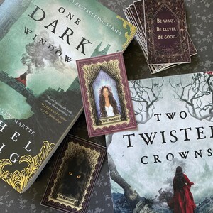 One Dark Window Inspired Card Sticker Vinyl Sticker / Bookish Stickers ...