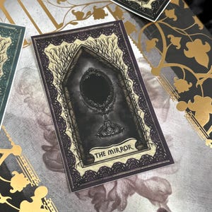 One Dark Window Inspired Card Sticker Vinyl Sticker / Bookish Stickers ...