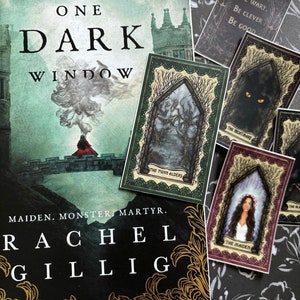 One Dark Window Inspired Card Sticker Vinyl Sticker / Bookish Stickers ...