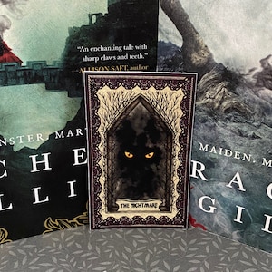 One Dark Window Inspired Card Sticker Vinyl Sticker / Bookish Stickers ...