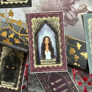 One Dark Window Inspired Card Sticker Vinyl Sticker / Bookish Stickers ...