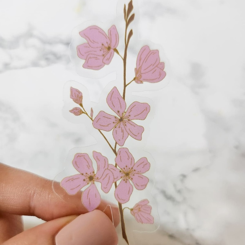 Cherry Blossom Wall Decal - Etsy