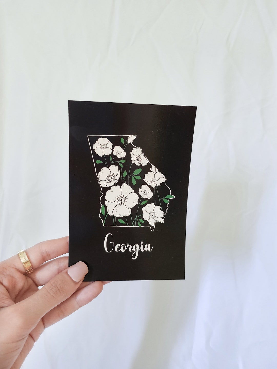 Georgia Postcard - Etsy