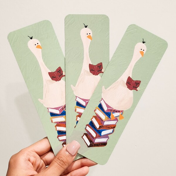 Illustrated Bookmark - Etsy