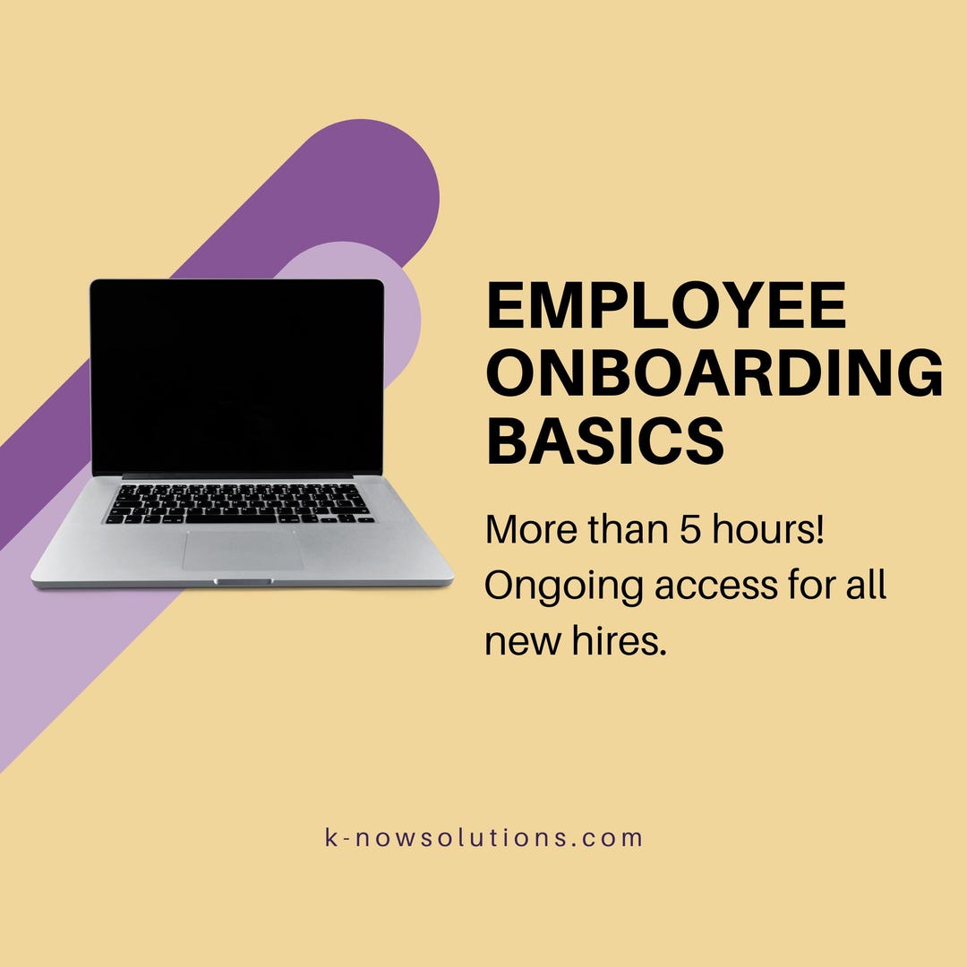 Employee Onboarding Basics- ABA and Therapy Based Businesses - Etsy