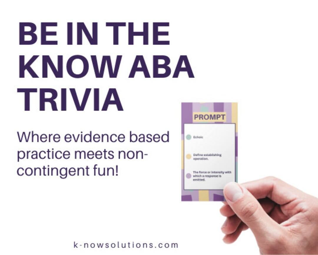 Be in the Know ABA Trivia Card Game - Etsy