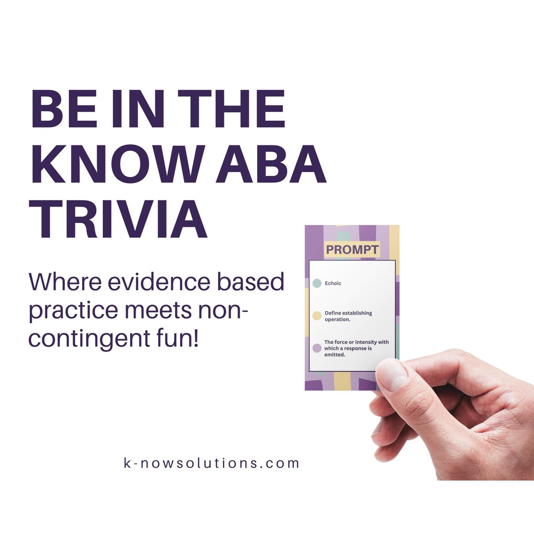 Be in the Know ABA Trivia Card Game - Etsy