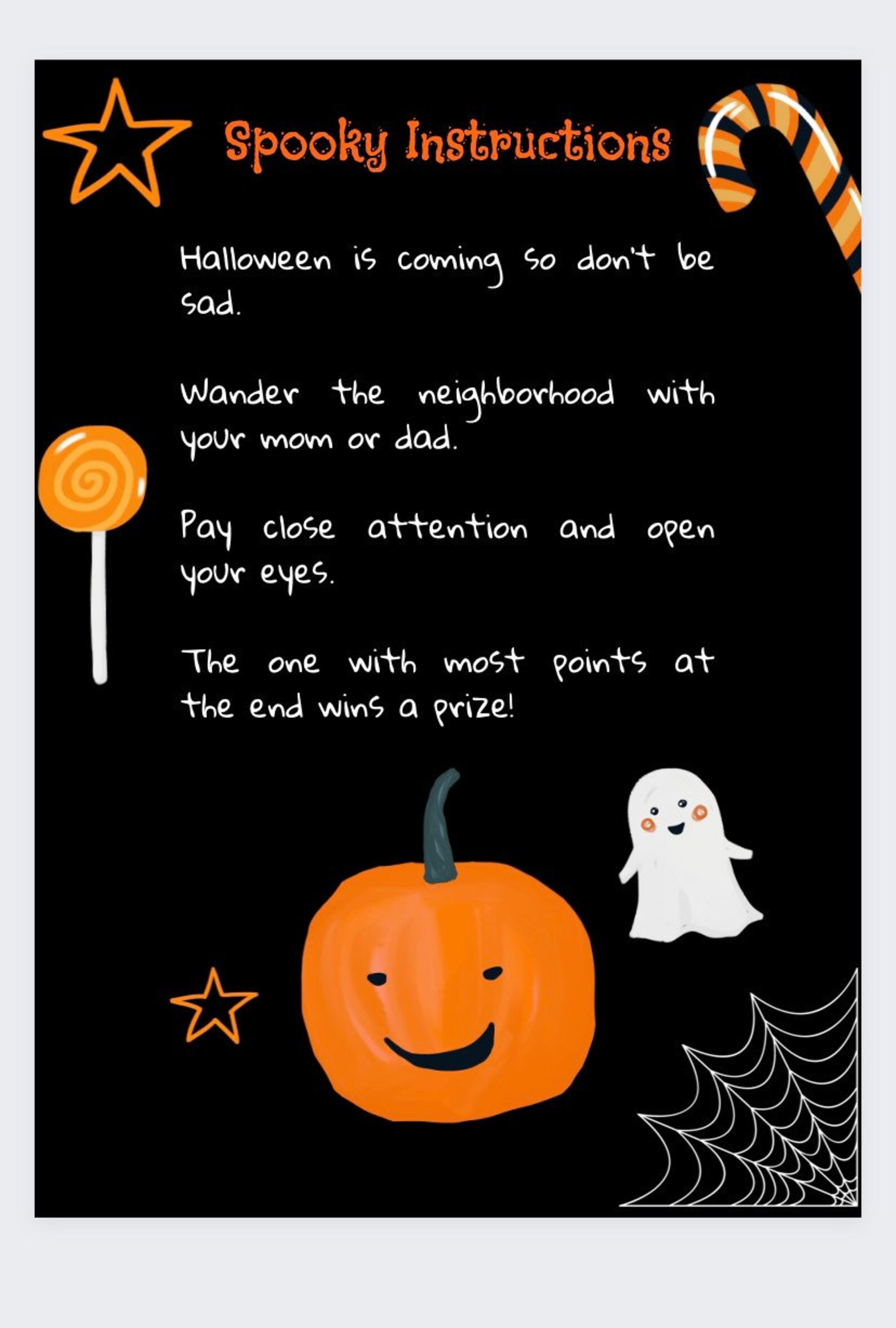 Neighborhood Halloween Scavenger Hunt - Etsy