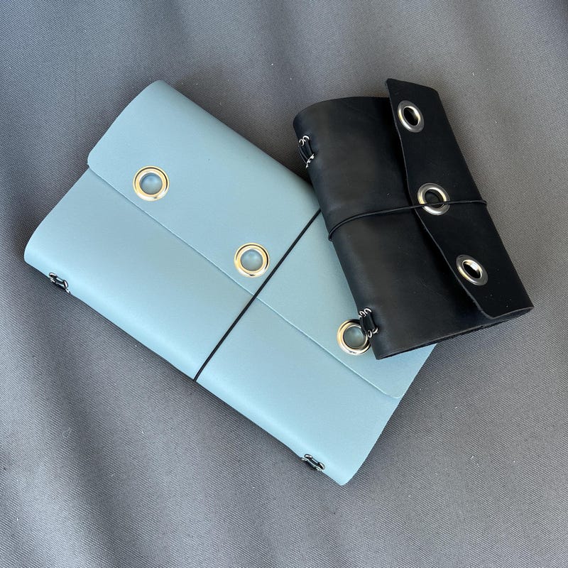 Journal With Grommet - Etsy