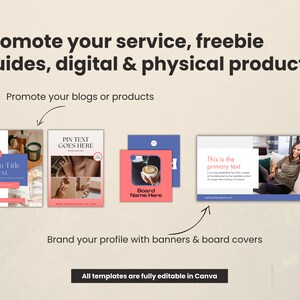 Pinterest Profile Starter Kit, Pinterest Board Covers, Pinterest ...