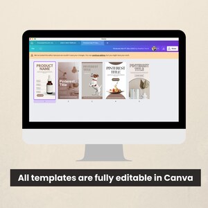 Pinterest Ads Guide + Pinterest Ads Templates for Canva - Learn How to ...