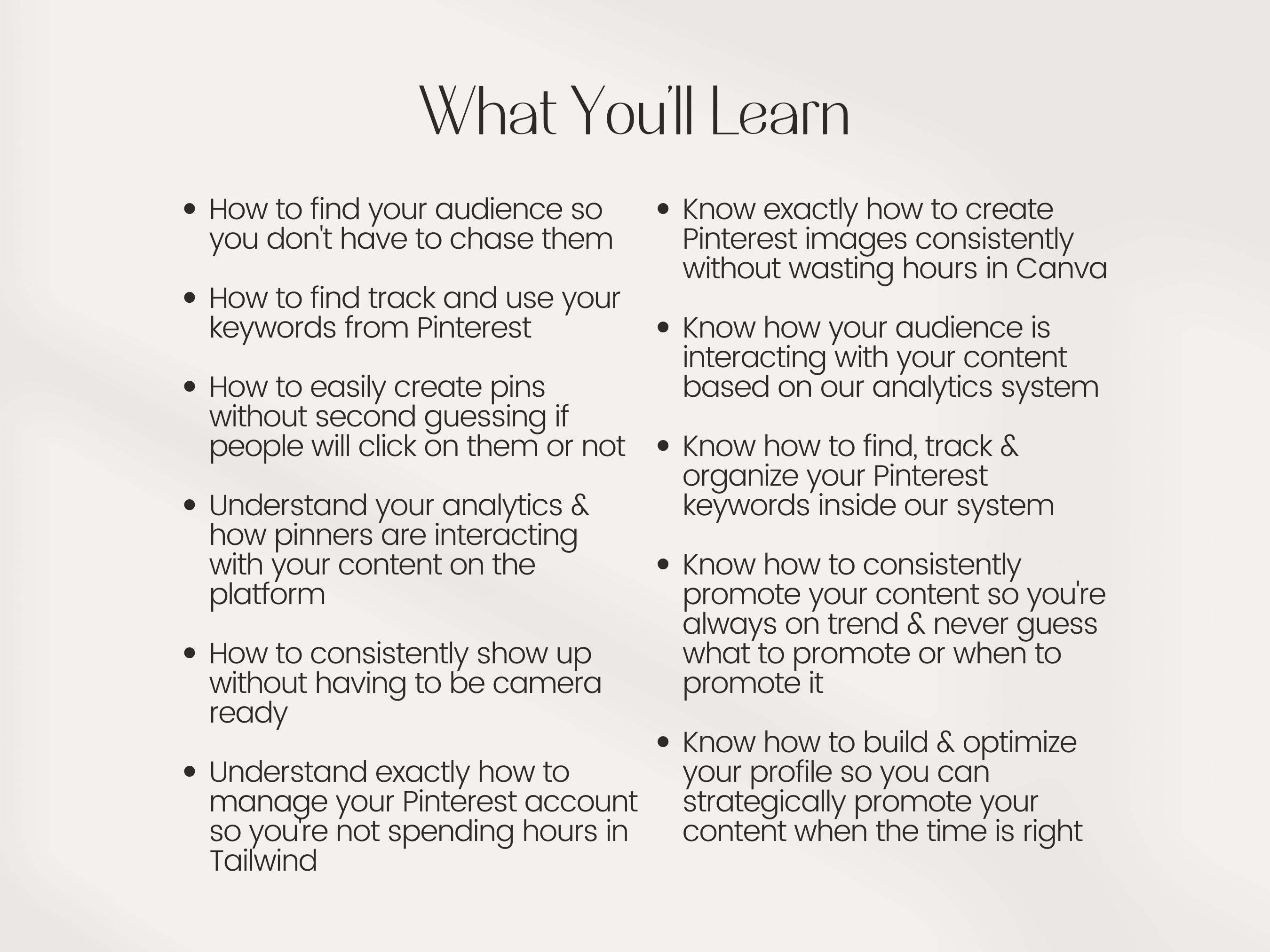 Pinterest Roadmap to Pinterest Marketing Course, Pinterest Strategy Pin ...