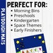 Space Number Recognition Playdough Mats 1 - 10 With Task Cards, Fine ...