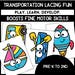Transportation Lacing Cards – Fine Motor Skills, Busy Bag Activity ...